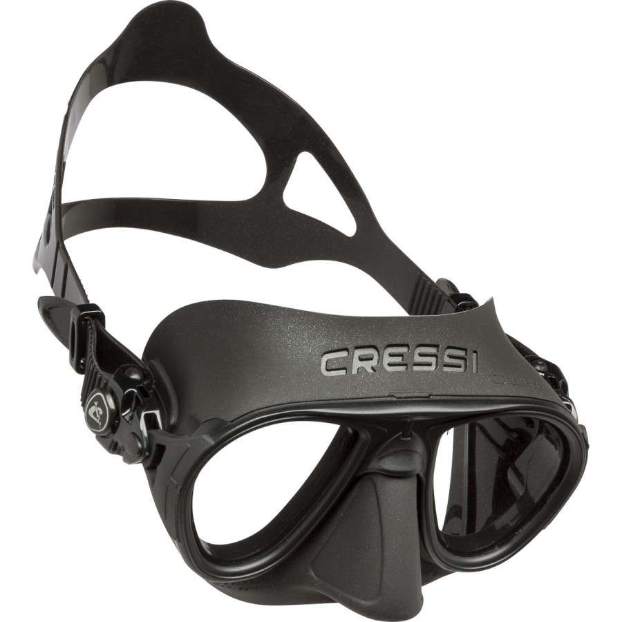 ΜΑΣΚΑ CRESSI CALIBRO BLACK – Λεούδης Είδη Αλιείας και Δολώματα